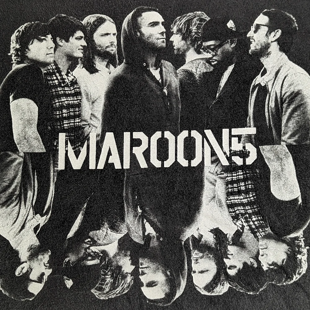 Maroon Five | Tops | Maroon 5 3 Vintage 206 Concert Tee With Tour ...